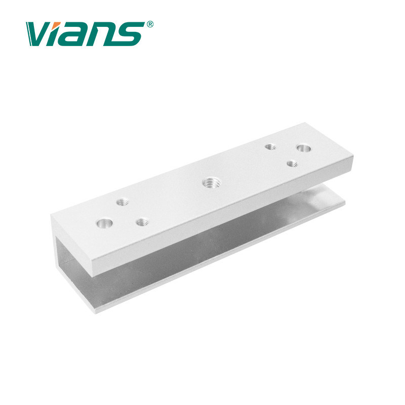 Access Control U Shaped Magnetic Lock Brackets Frameless Glass Door ...